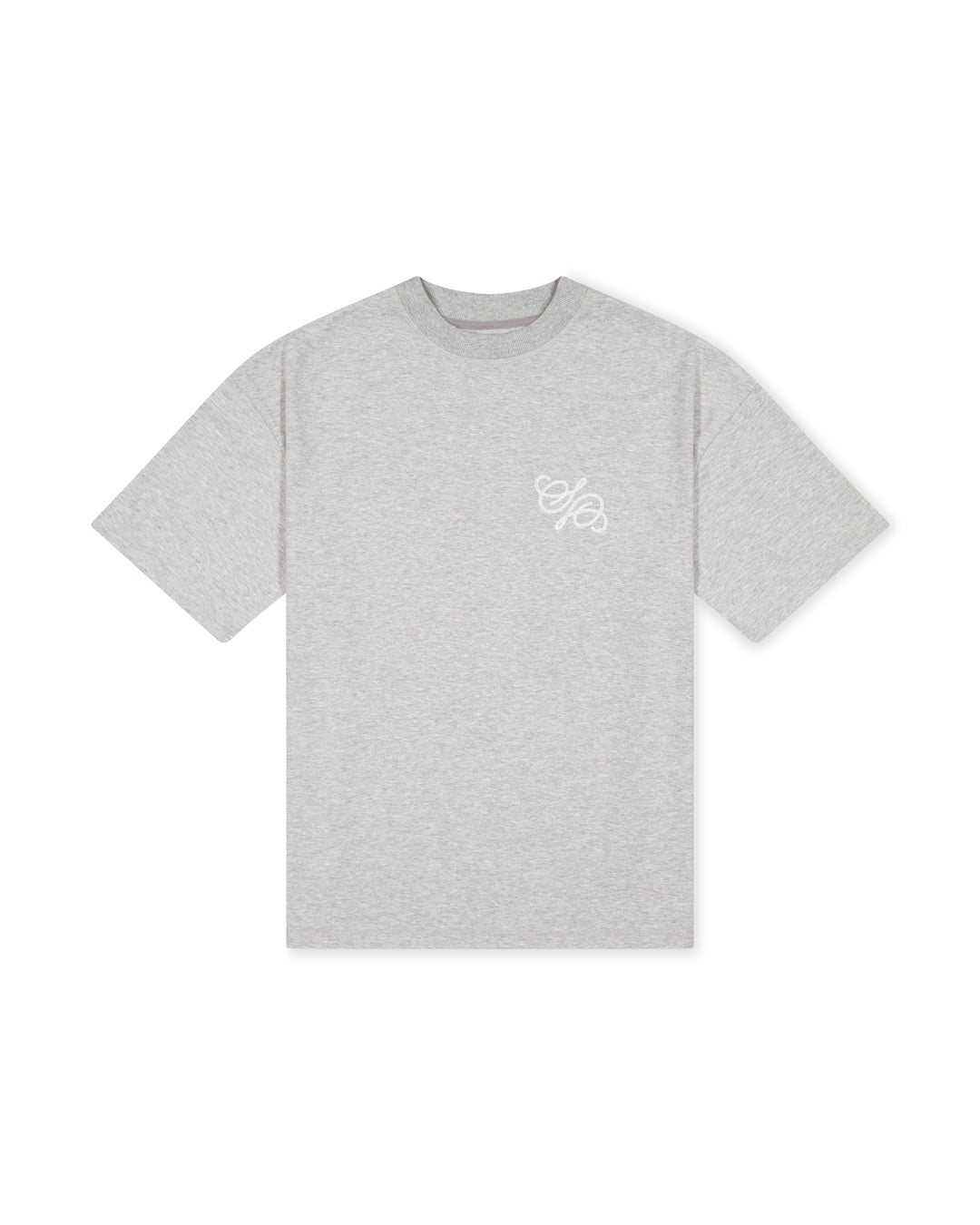 SCRIPT LOGO TEE - HEATHER GREY – Spirit and Sin